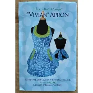 Art | Rebecca Ruth Designs Vivian Apron Rrd31 Sewing Pattern | Poshmark